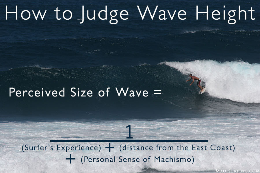 Maui Wave Size Judging Wave Heights Maui Surfing Maui Wave Size Judging Wave Heights Maui Surfing